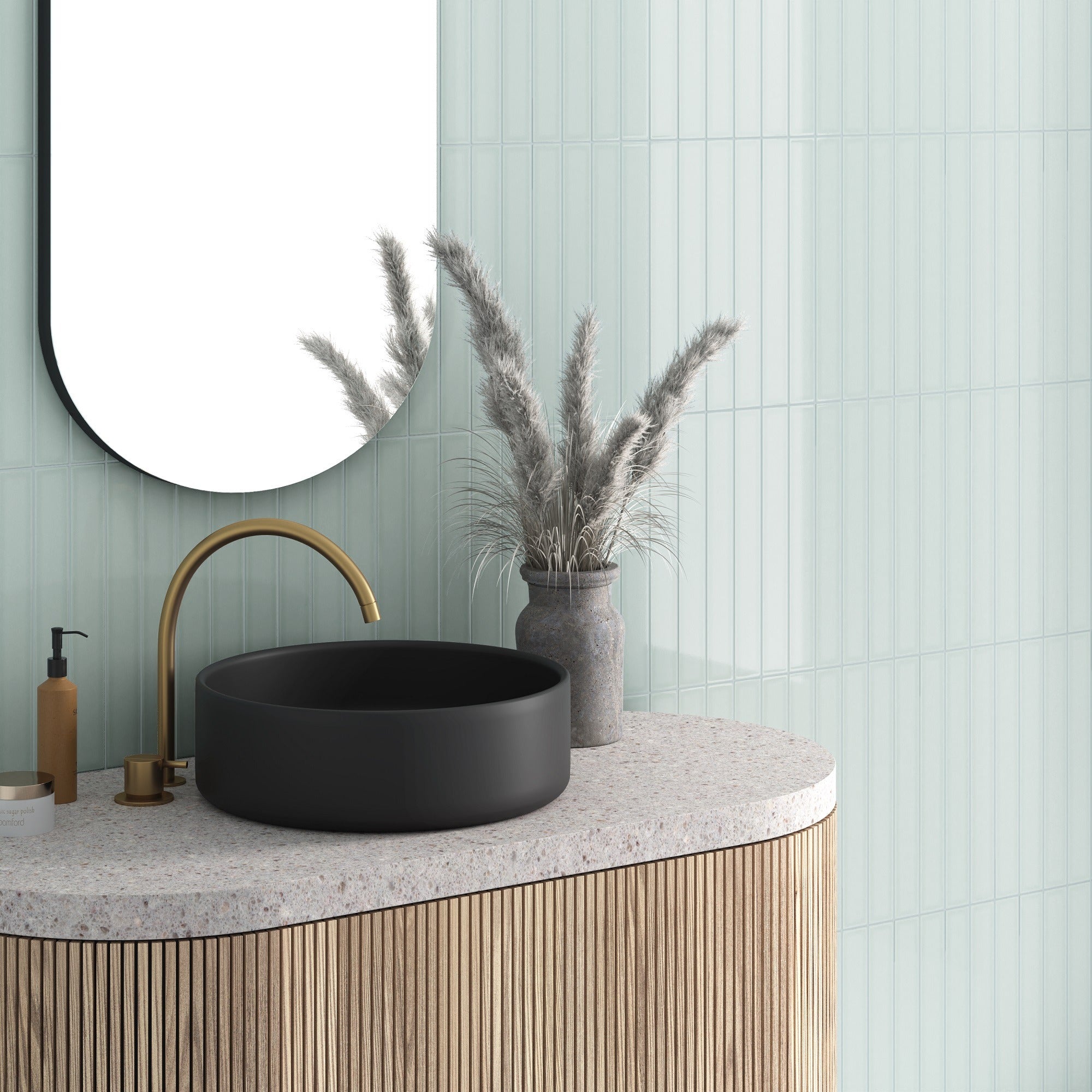 Lydford Mint Wall Tile – Tileflair