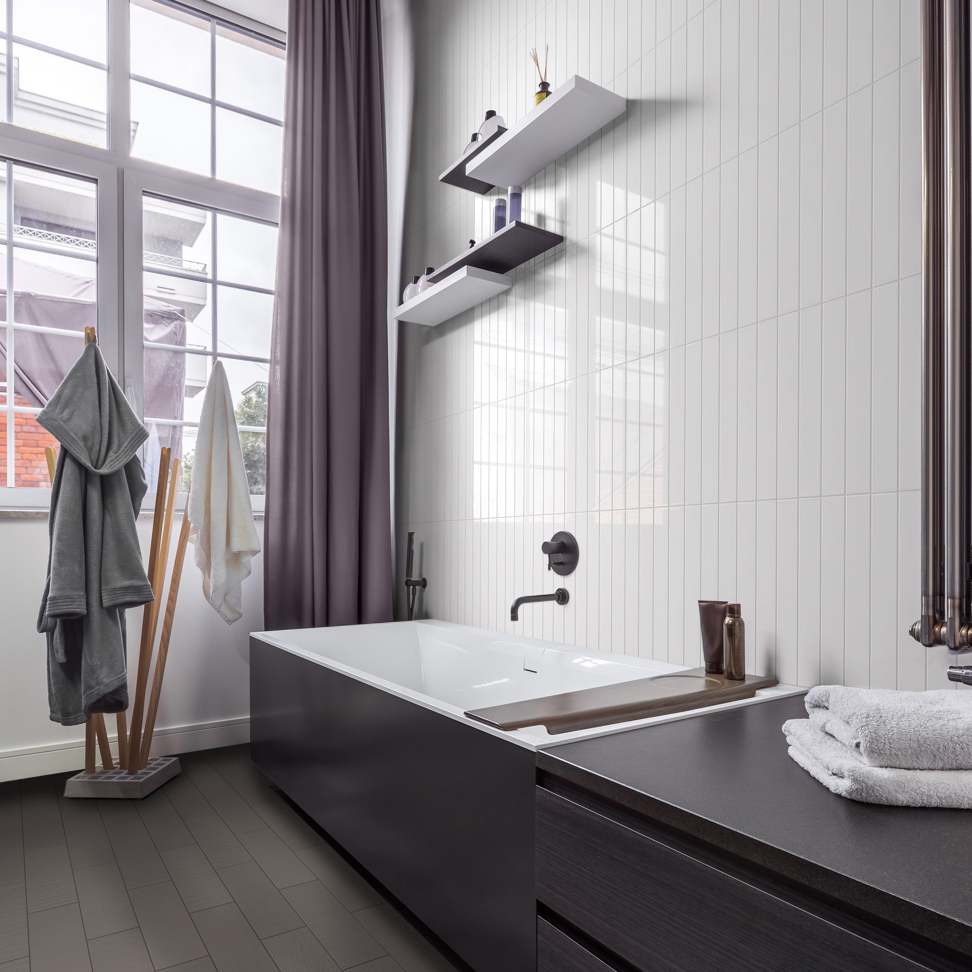 Lydford Snow Wall Tile – Tileflair