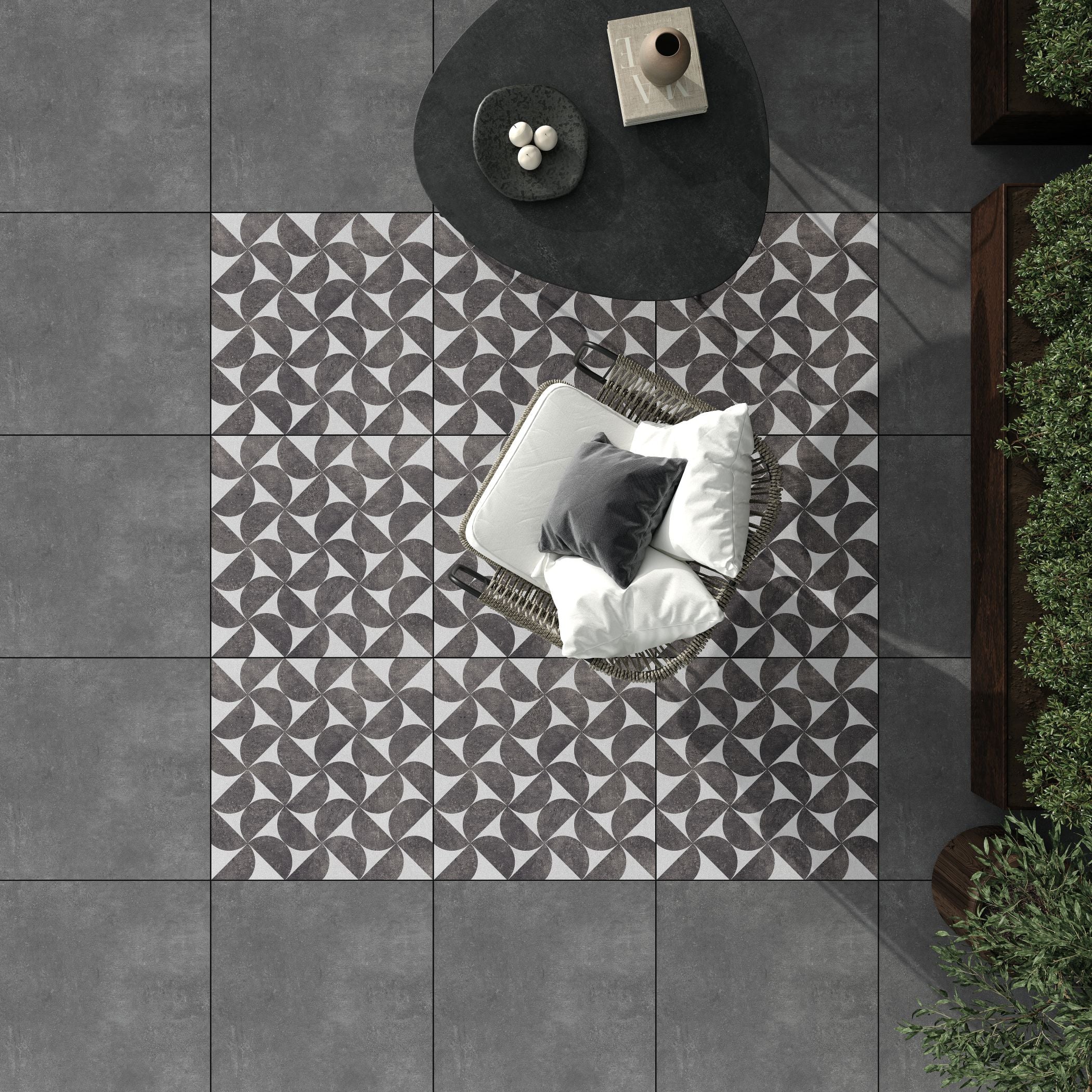 Bodrum Eclipse Decor Outdoor Tile