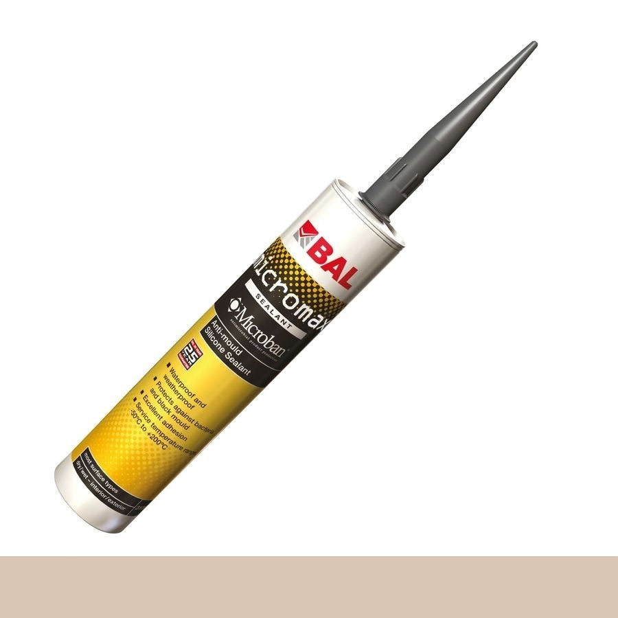 BAL Grout Effect Pebble Silicone Sealant