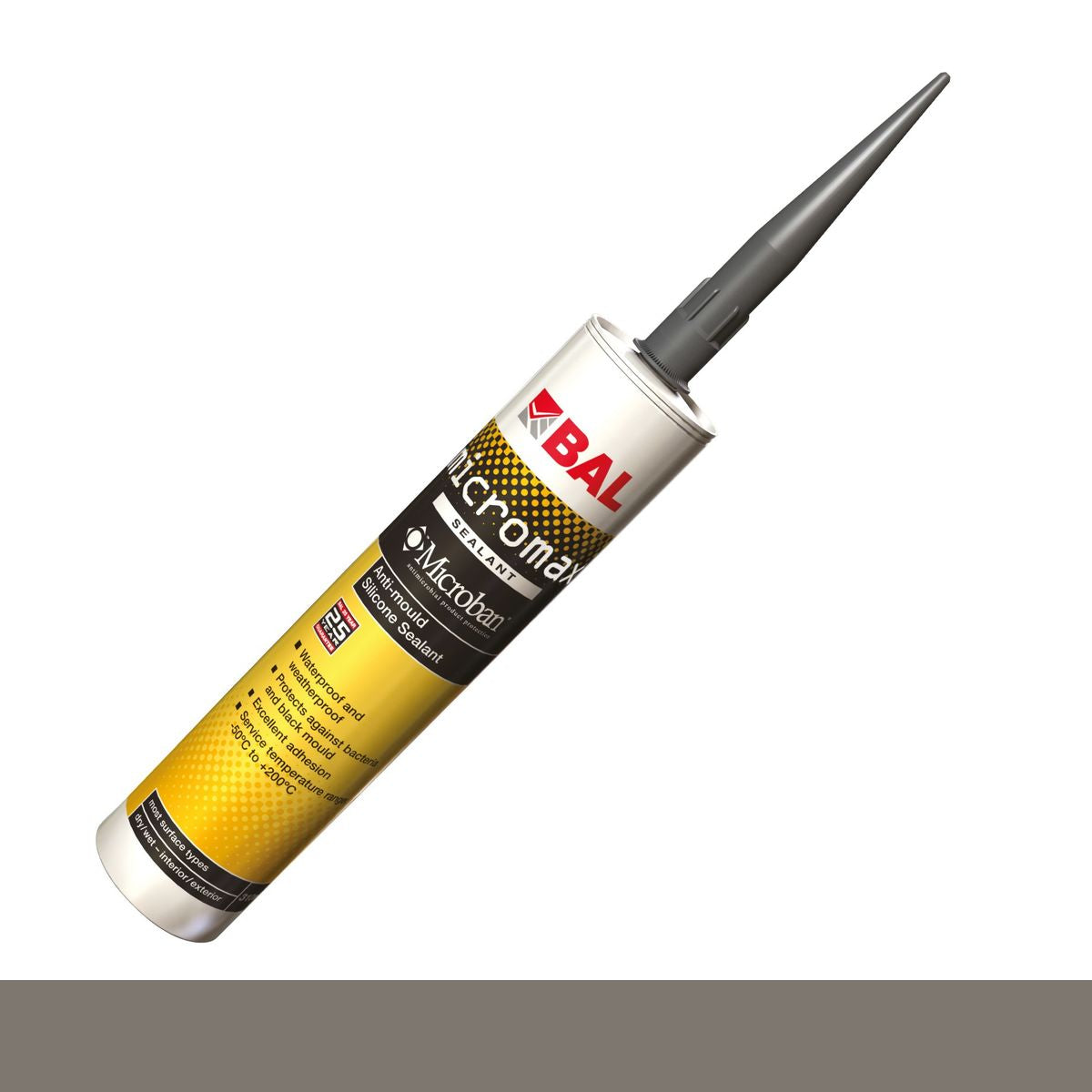 BAL Micromax Taupe Grey Silicone Sealant – Tileflair