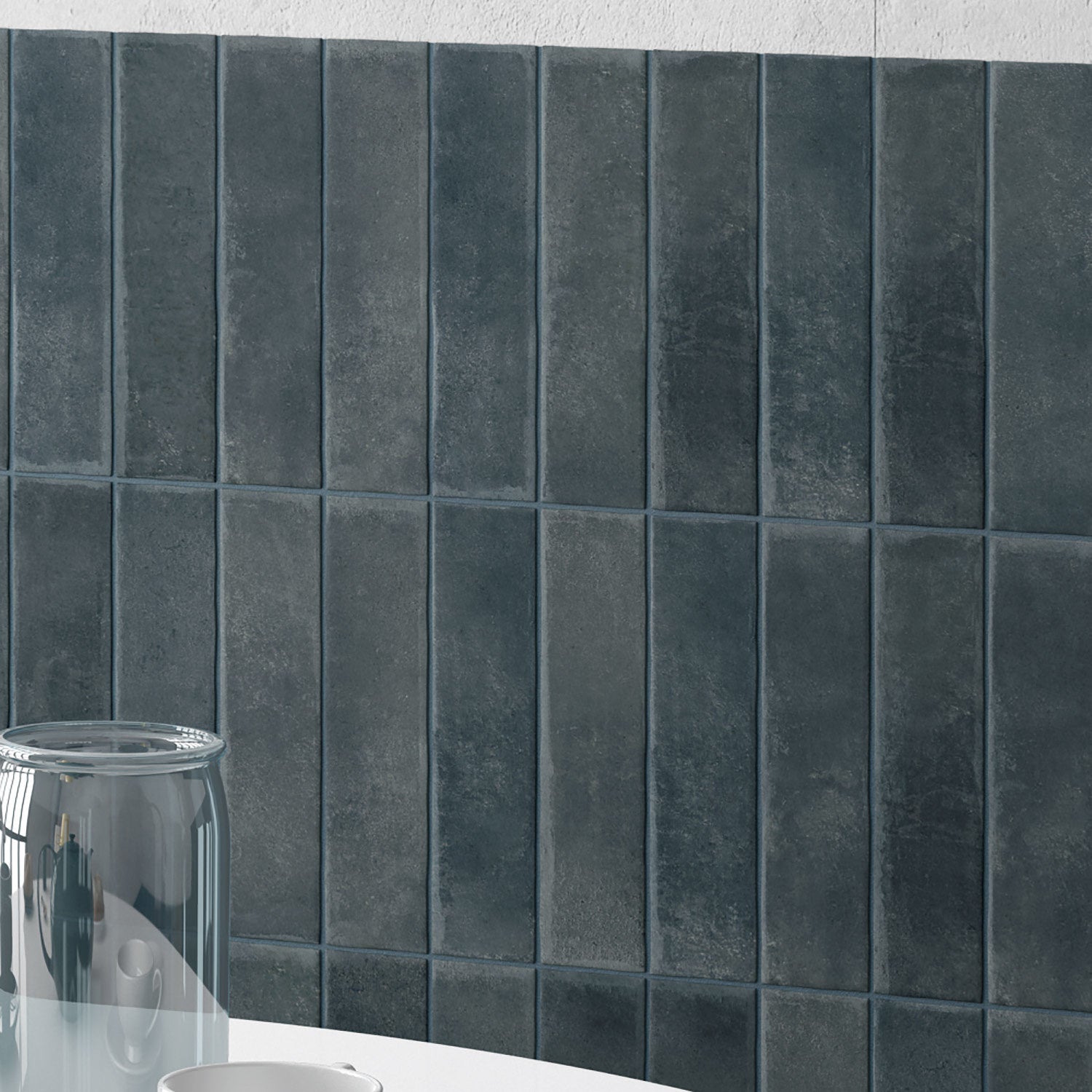 Caledonia Glacier Blue Tile – Tileflair