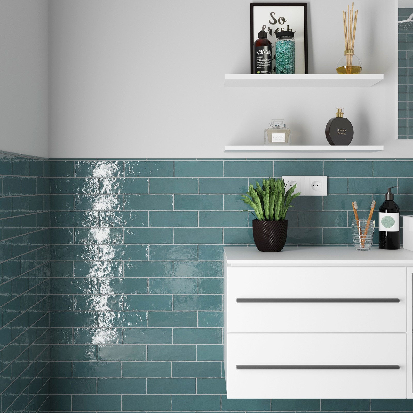 Cassis Quetzal Tile – Tileflair