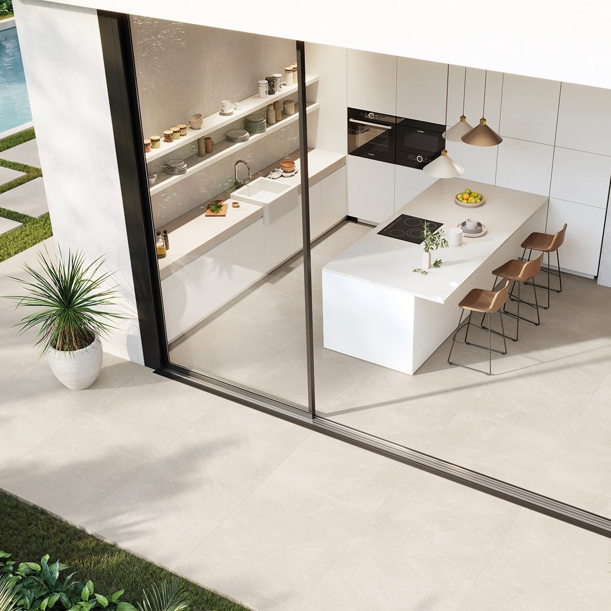 Large Format Floor Tile Large Tiles Novoceram