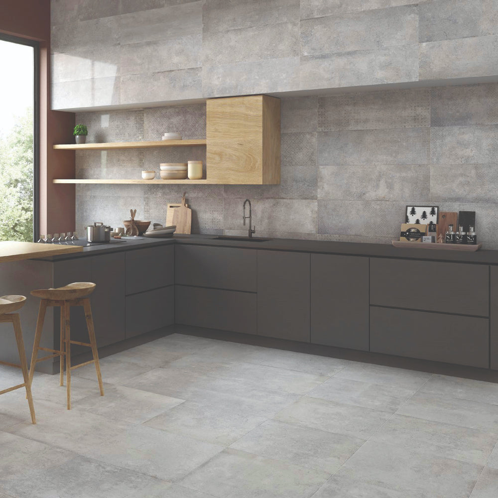 Infinity Dark Grey Wall Tile – Tileflair