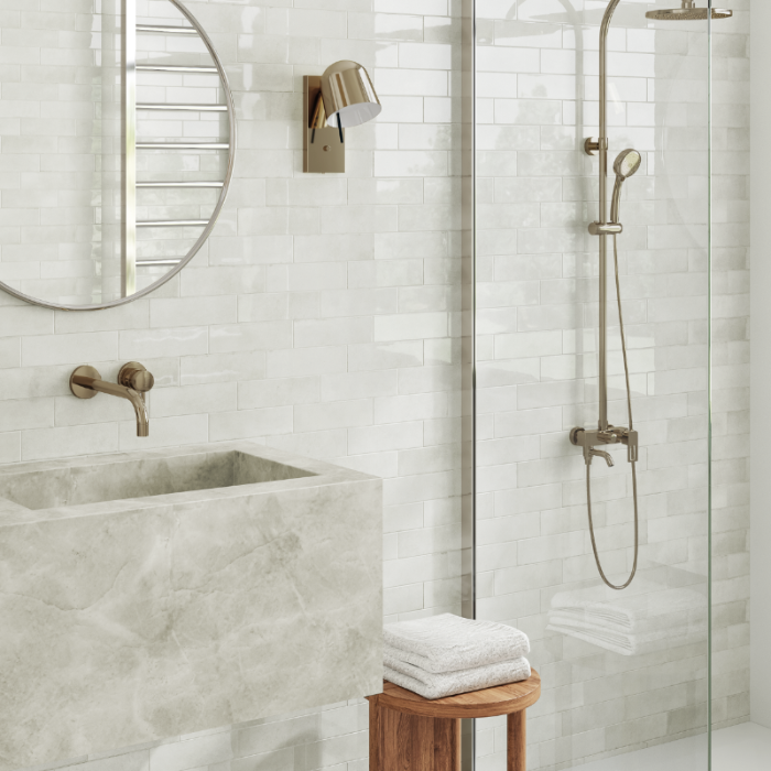 Martock White Tile – Tileflair