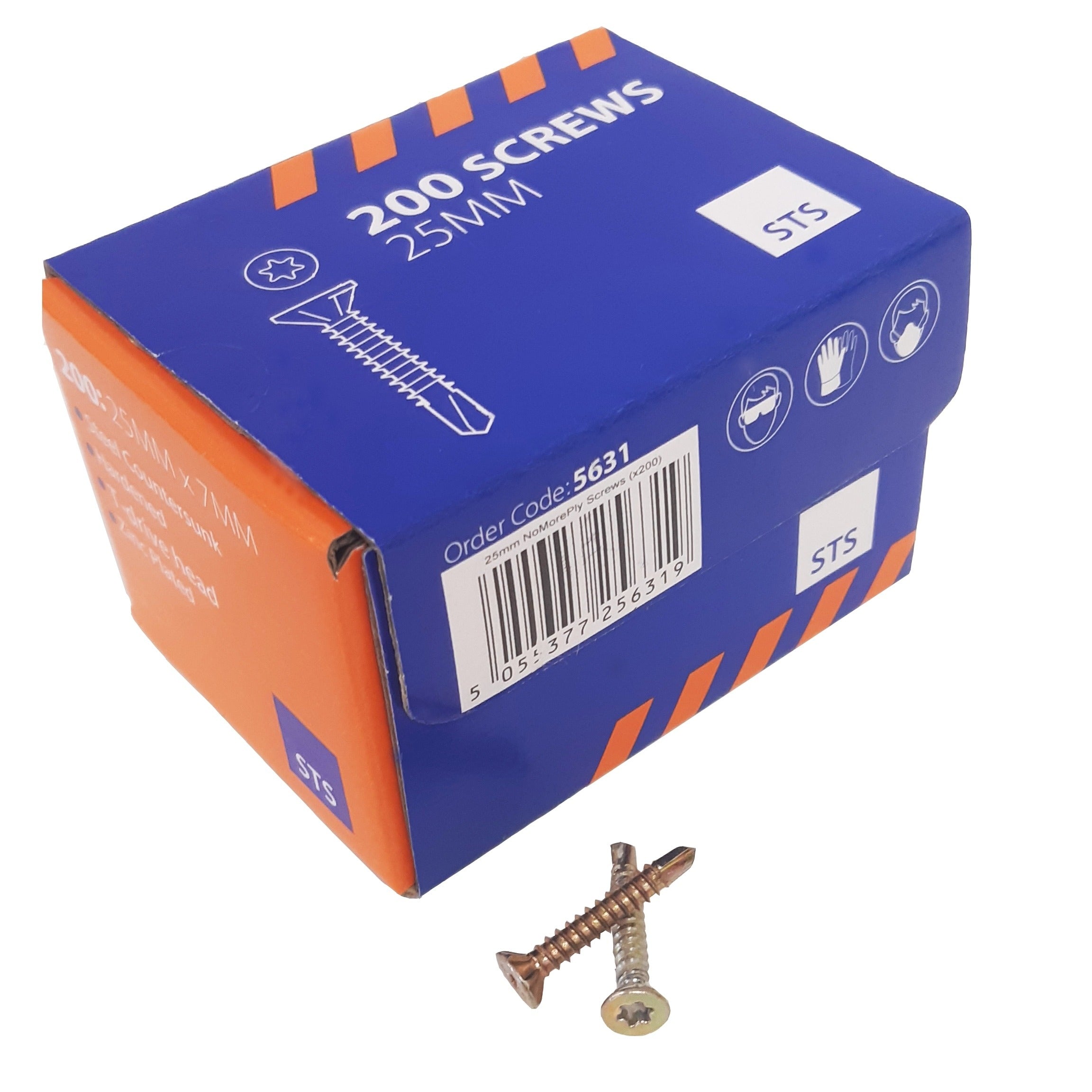 No More Ply 25mm Screws x 200 – Tileflair