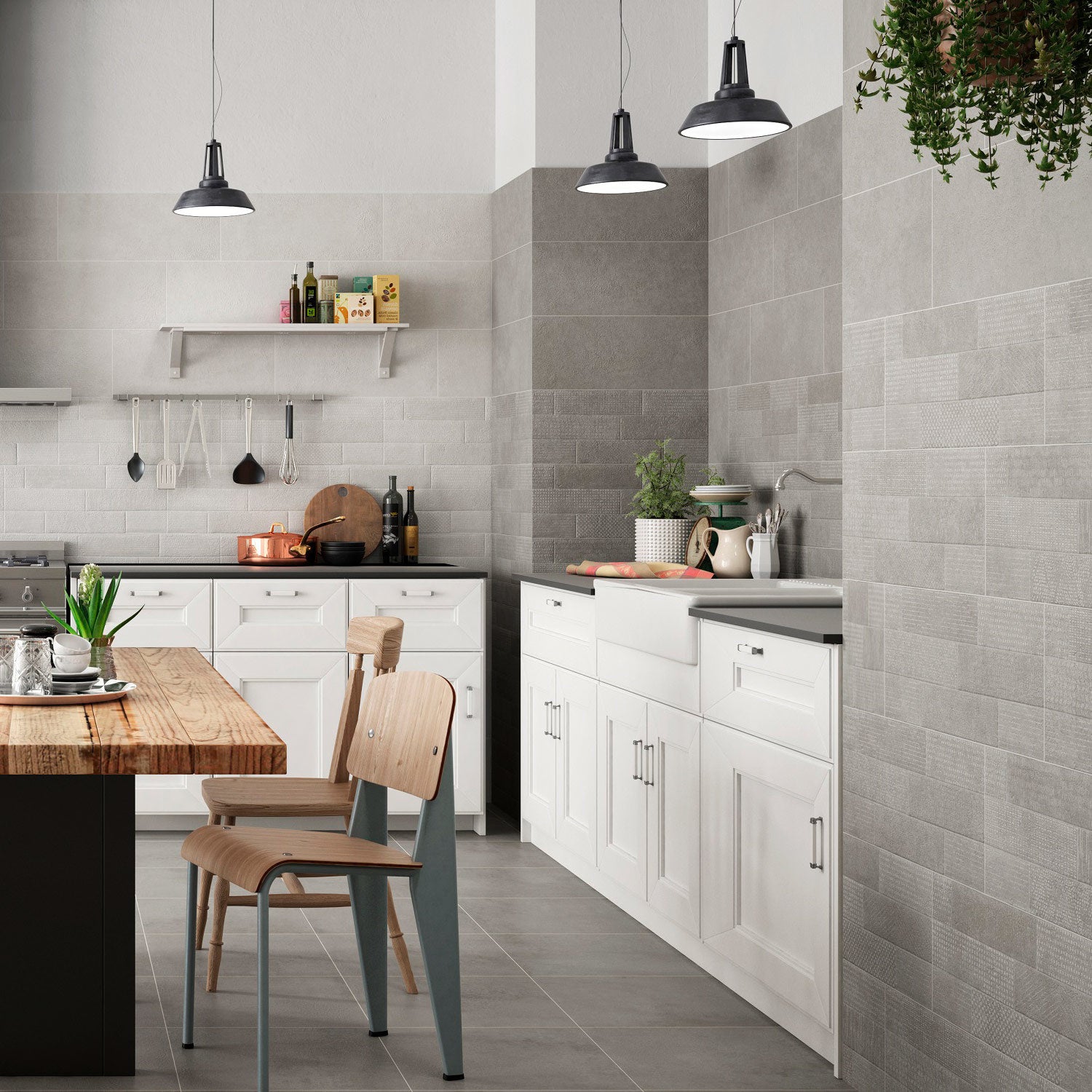 Offset White Decor Tile – Tileflair