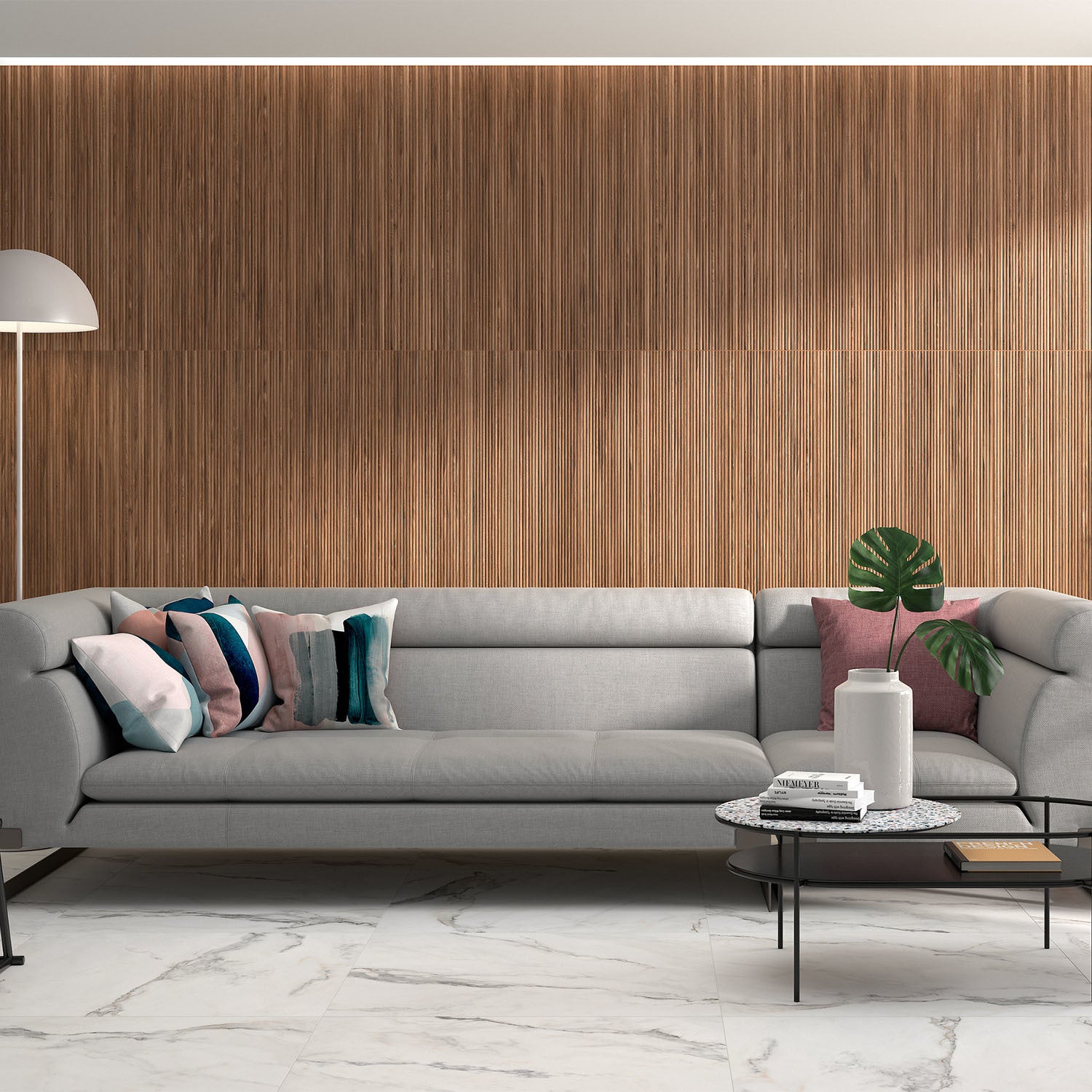 Stripwood Nut Tile – Tileflair