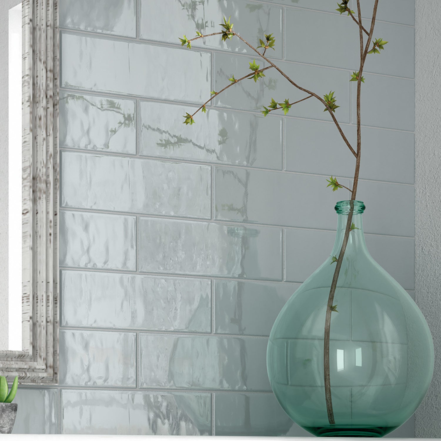 Tinte Ash Blue Tile – Tileflair