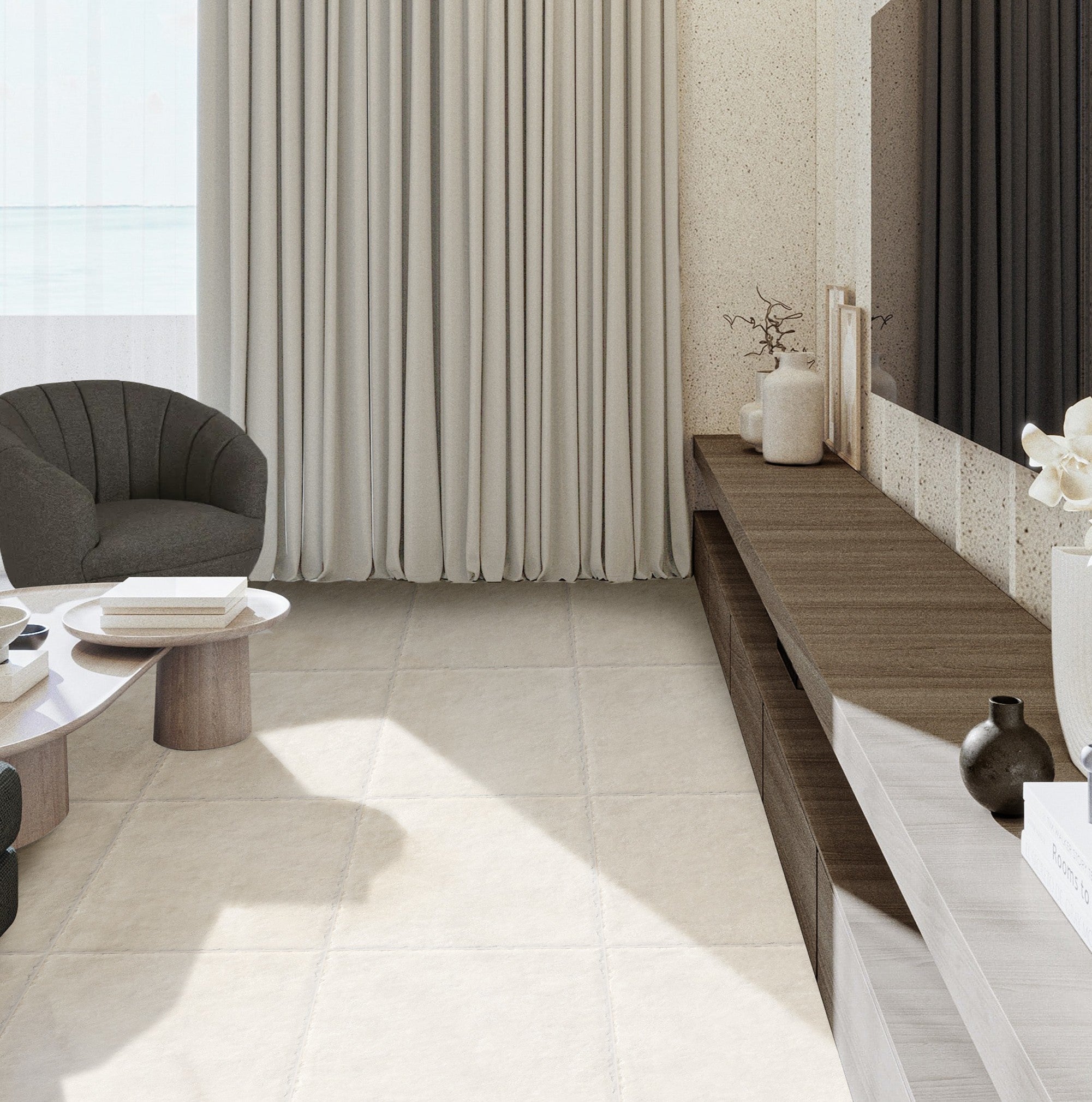 Ledstone Cream Tile – Tileflair