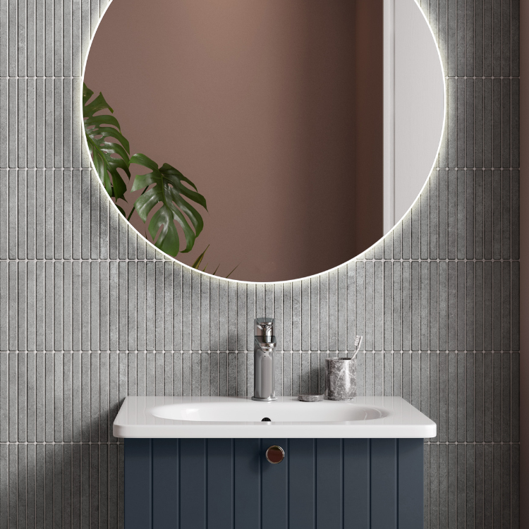 Pico Dark Grey Kitkat Tile – Tileflair