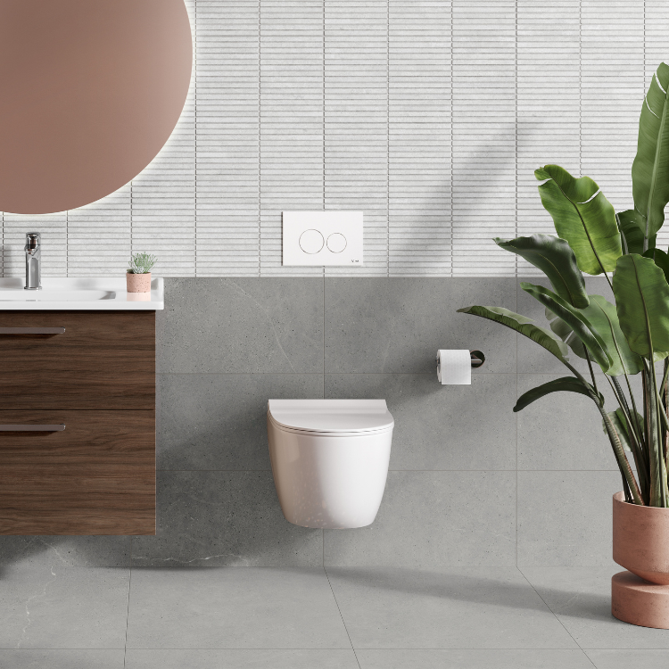 Pico Soft Grey Matt Wall Tile – Tileflair